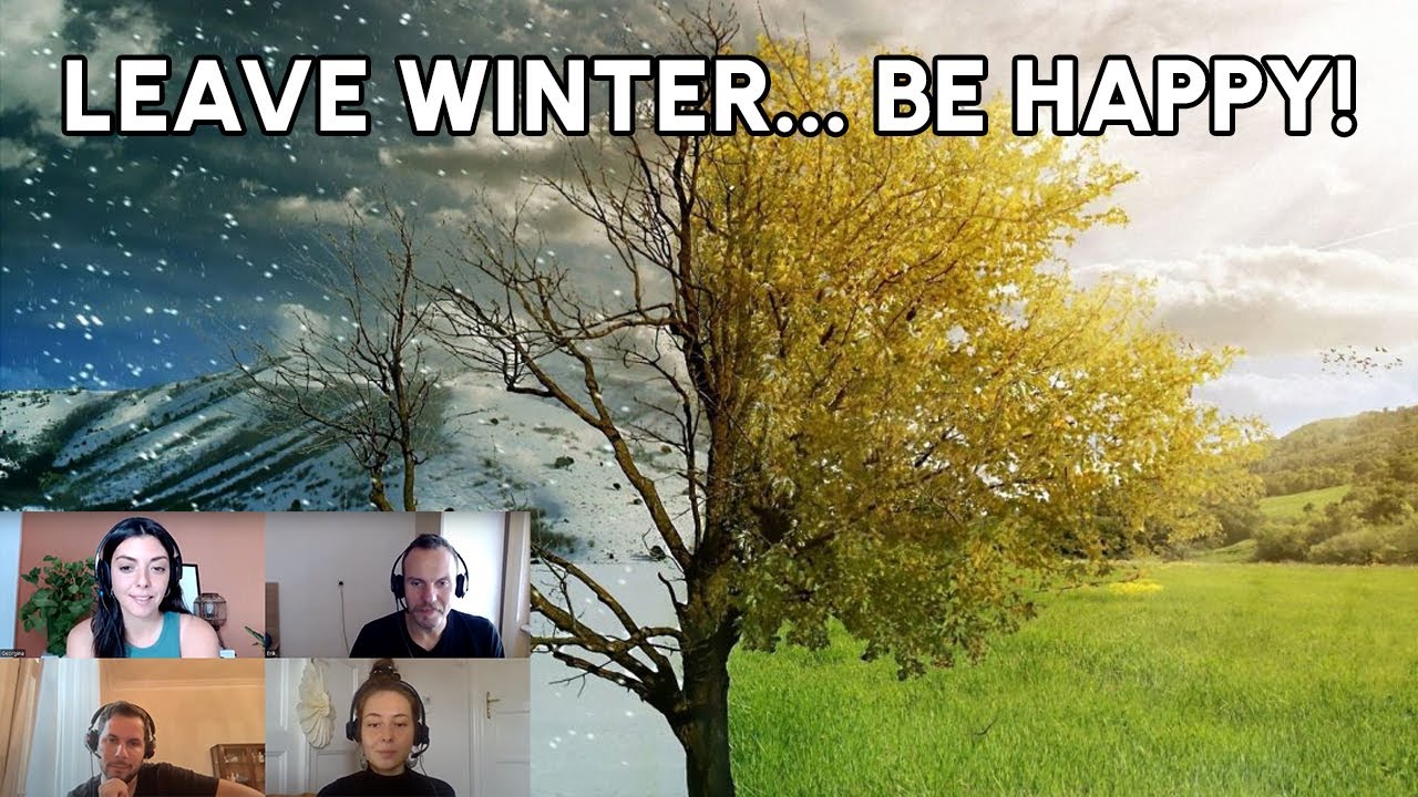 The best way to stay happy this winter... LEAVE!!! - YouTube