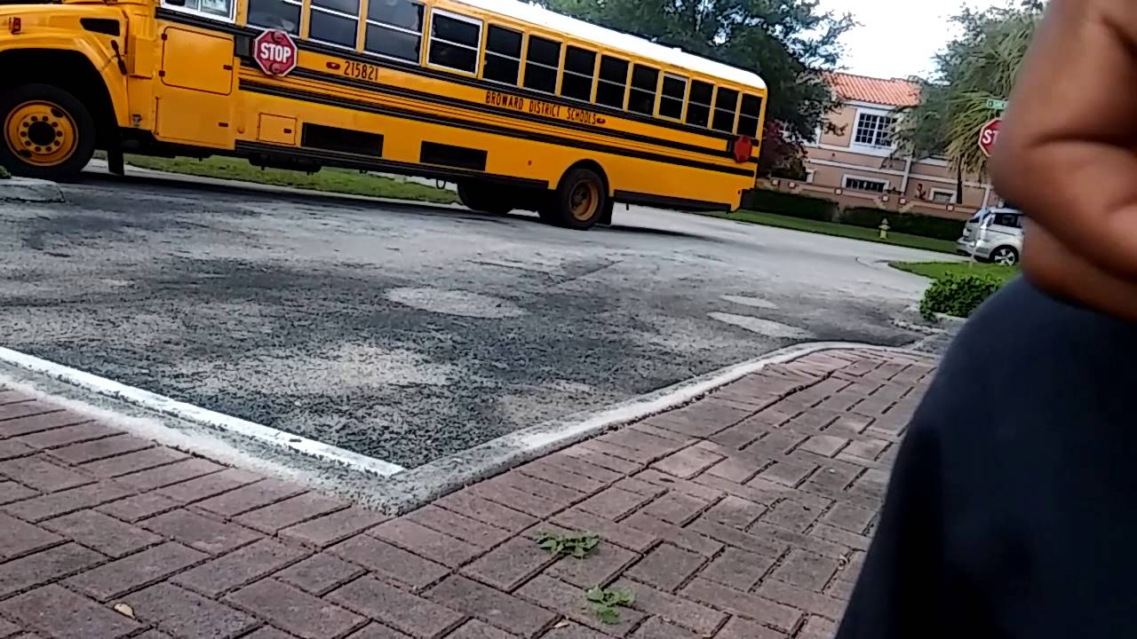 2015 bluebird vision handicap school bus - YouTube