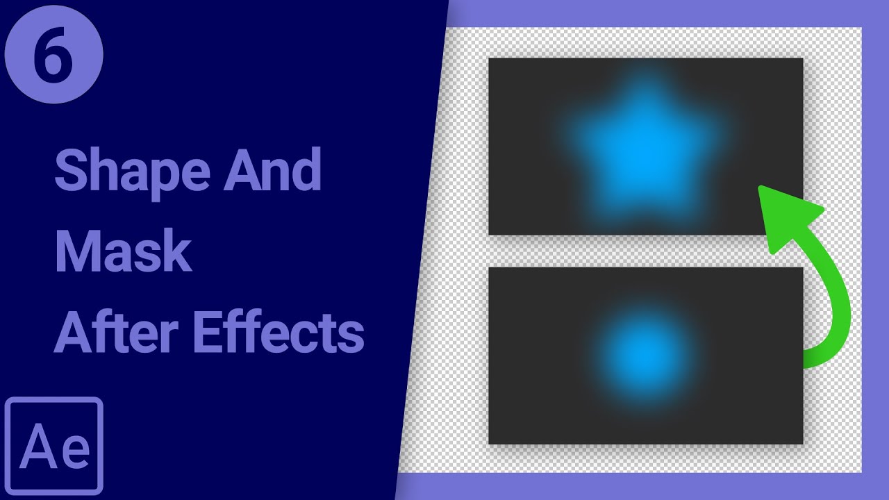 6 - Shape And Mask After Effects - YouTube