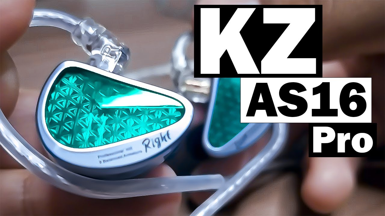 KZ AS16 Pro é o FONE DE OUVIDO mais TOP que usei! Unboxing e Review ...