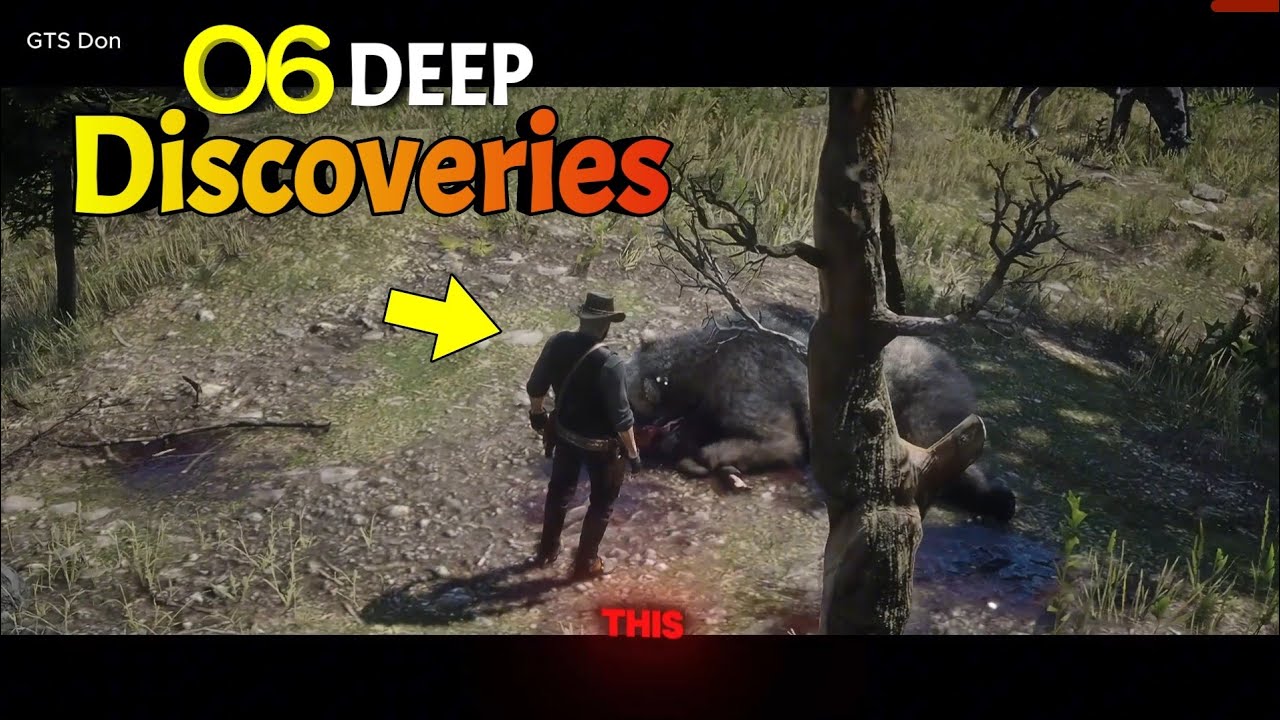 6 Hidden RDR2 Secrets You’ll Only Find When You Explore Deep Enough! 🤔 ...