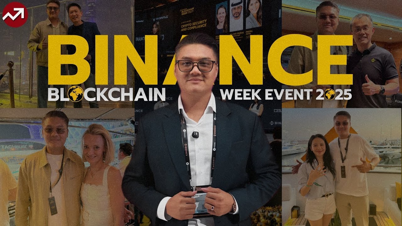 Binance Blockchain Week 3 - 4 December 2025 at Dubai 🇦🇪 City - YouTube