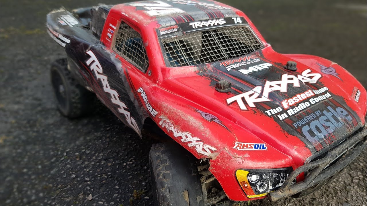 Traxxas slash 4x4 4s car park slayer! - YouTube