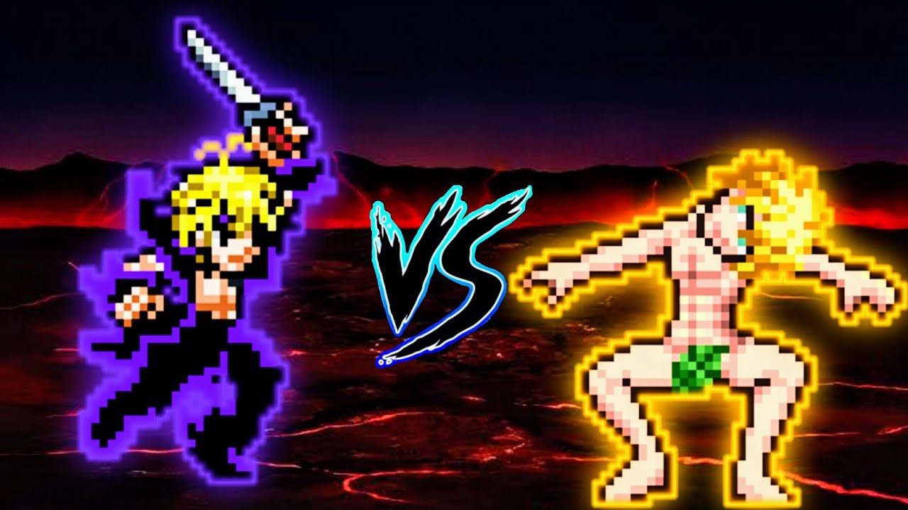Meliodas Assault Mode V2 OP VS Adam V2 in Jump Force Mugen 😱 - YouTube