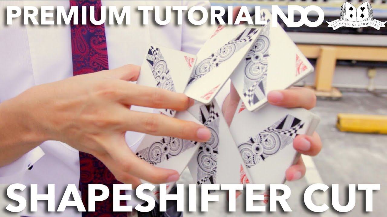 NDO Premium Cardistry Tutorial: Shapeshifter Cut - YouTube