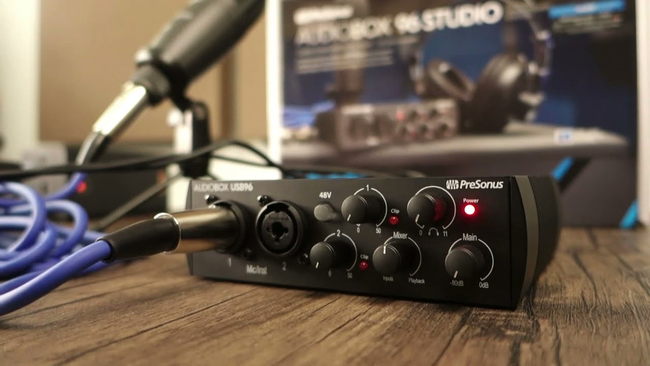 AudioBox USB 96: 3 ways to set up your live stream audio. - YouTube