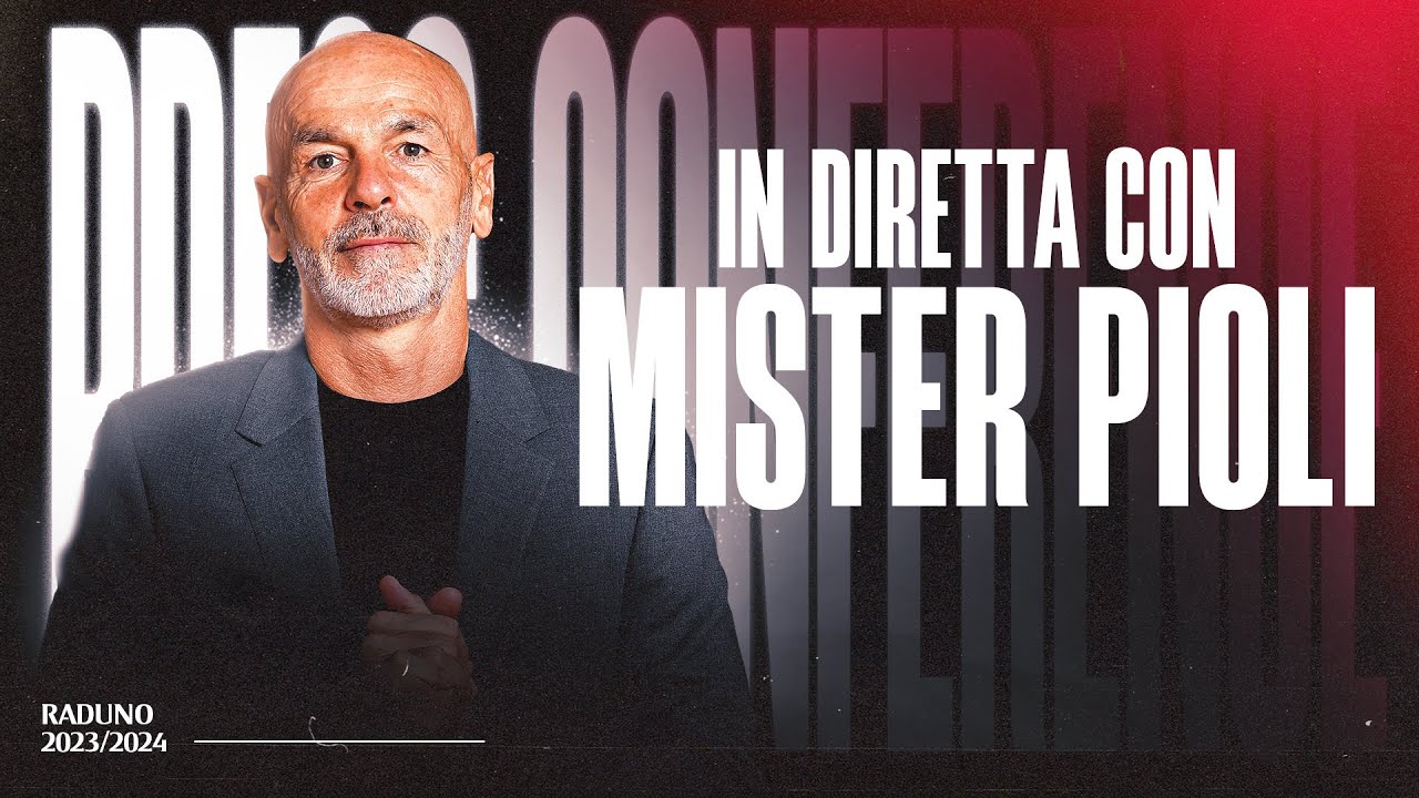 In diretta con Mister Pioli | Intervista esclusiva e Conferenza Stampa ...