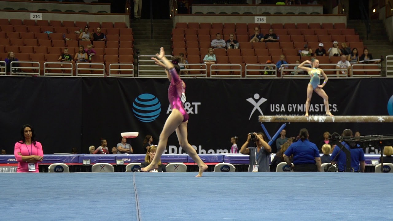 Sienna Robinson - Floor Exercise - 2017 P&G Championships - Junior ...