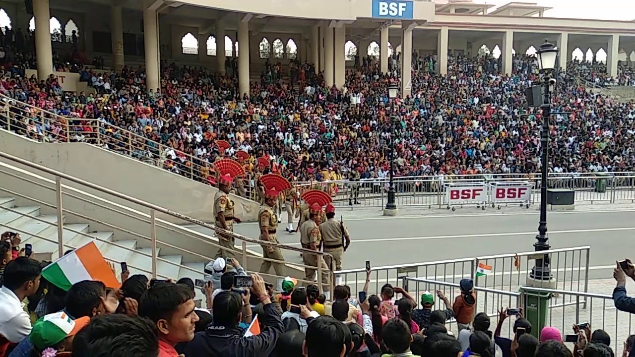 An evening at bagha border. - YouTube