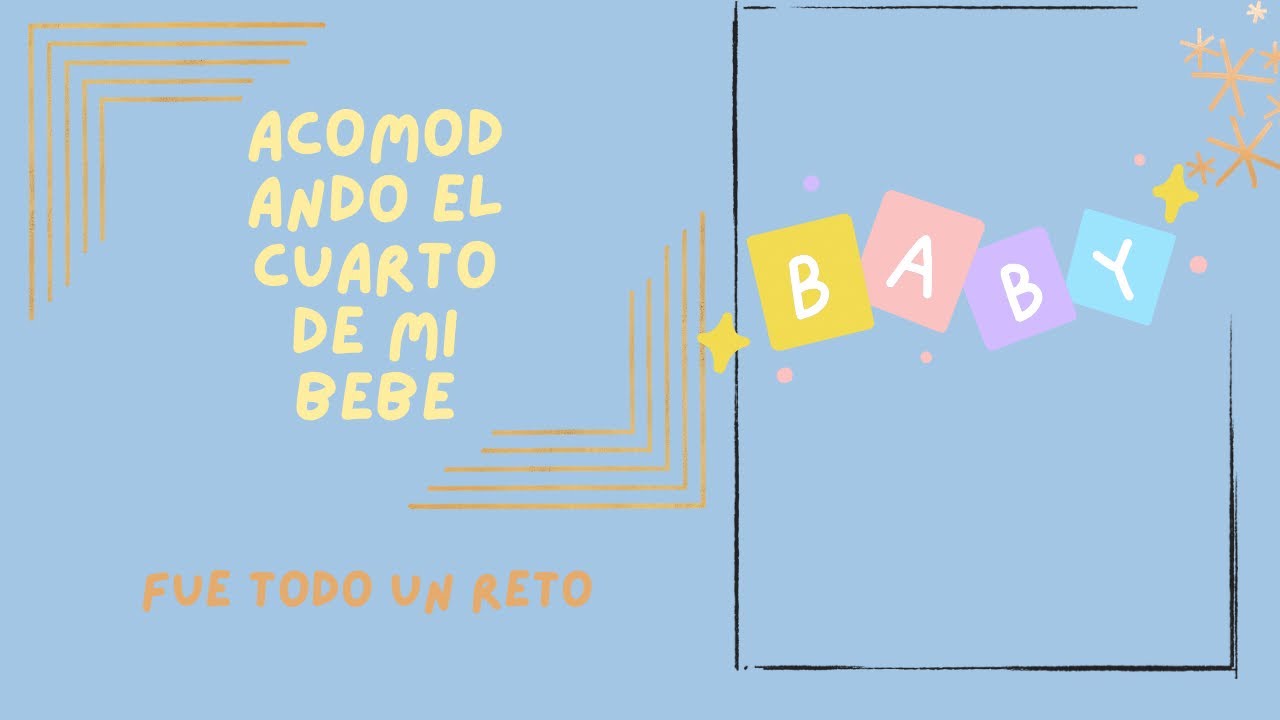 Acomodando y limpiando el cuarto de mi bebé🩵🩵+mi primer video estaba ...