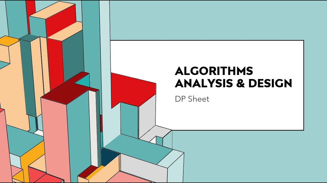 Algorithms DP Sheet Not Solved Problems - YouTube