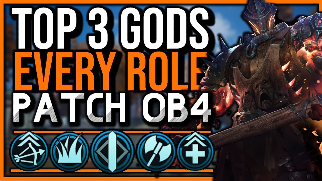 Top 3 Gods For EVERY ROLE (w/ Builds) To Carry In Patch OB4 - SMITE 2 ...