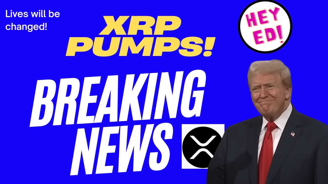 XRP PUMPS on TRUMP declaration! - YouTube