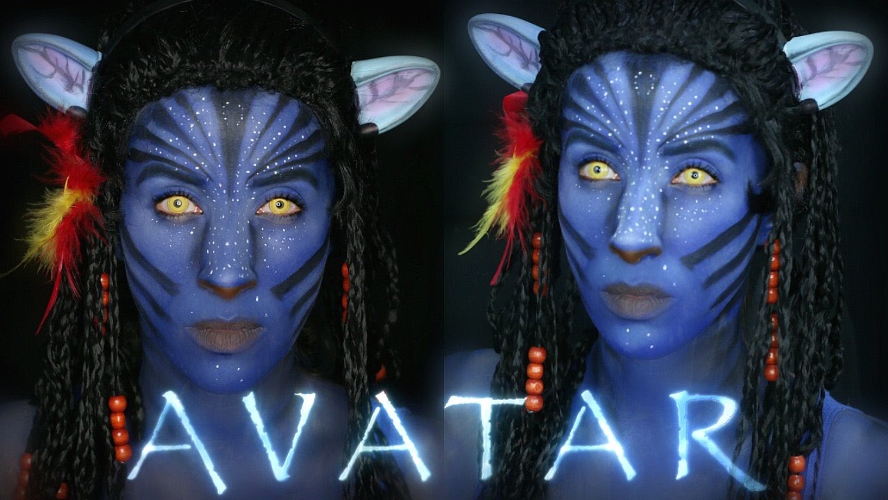 AVATAR MAKEUP TUTORIAL | MakeupByEmilly - YouTube