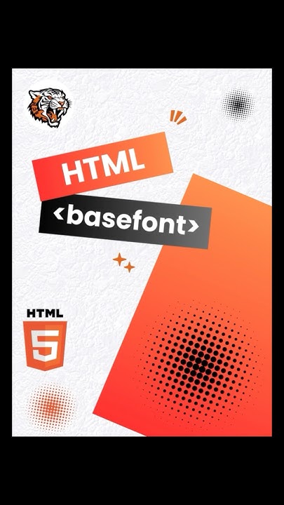 HTML basefont Tag | S Code Hub #html #shorts #ytshorts - YouTube