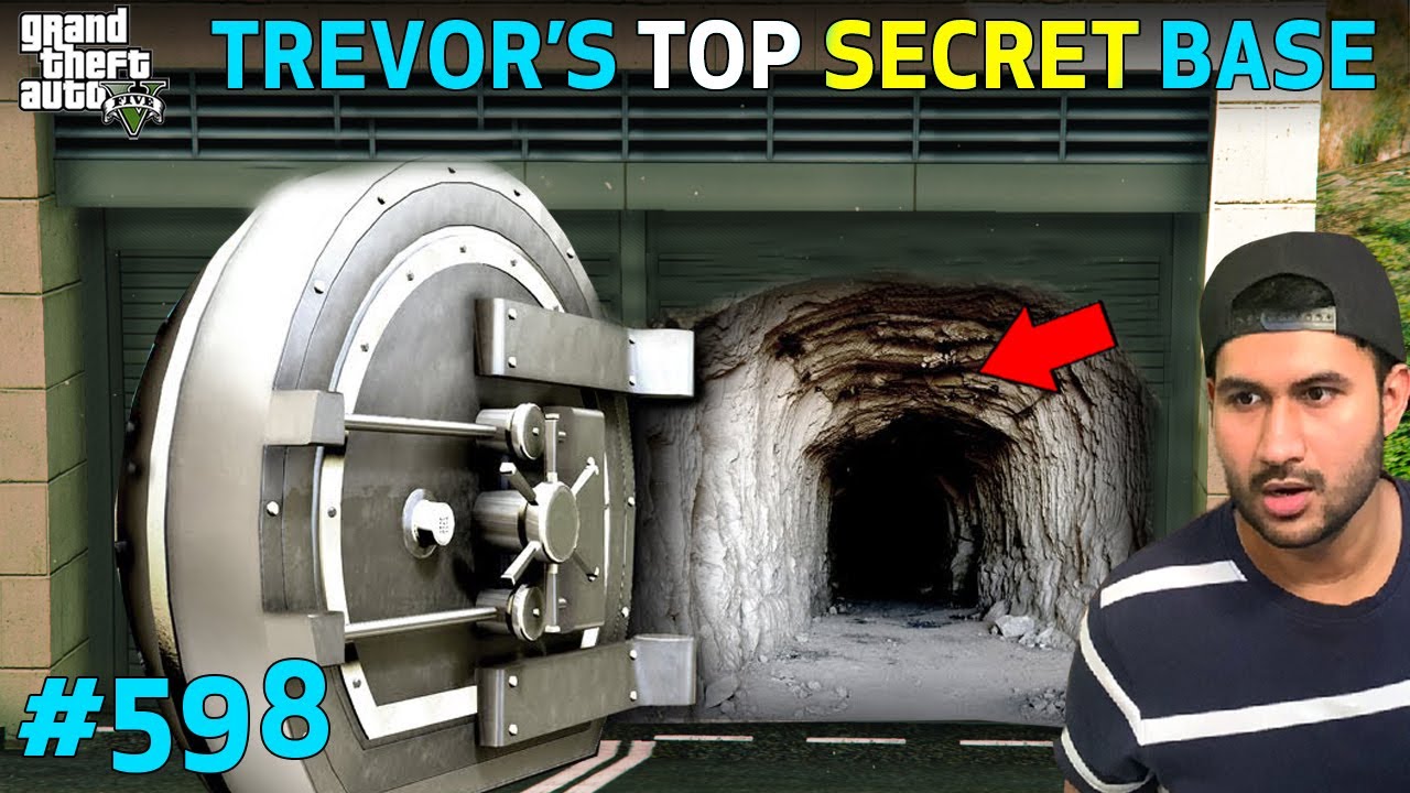 GTA 5 : TREVOR'S TOP SECRET UNDERGROUND BASE | GTA 5 GAMEPLAY #598 ...