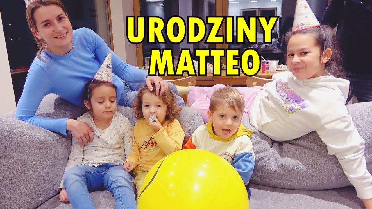 NIESPODZIANKA DLA MATTEO URODZINY - Yoto MAMA Vlog - YouTube
