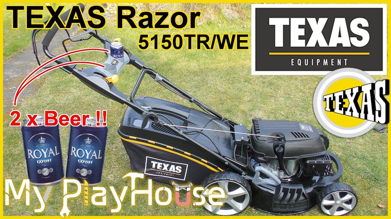 TEXAS Razor 5150TR/WE with Redundant Beer Holder - 677 - YouTube