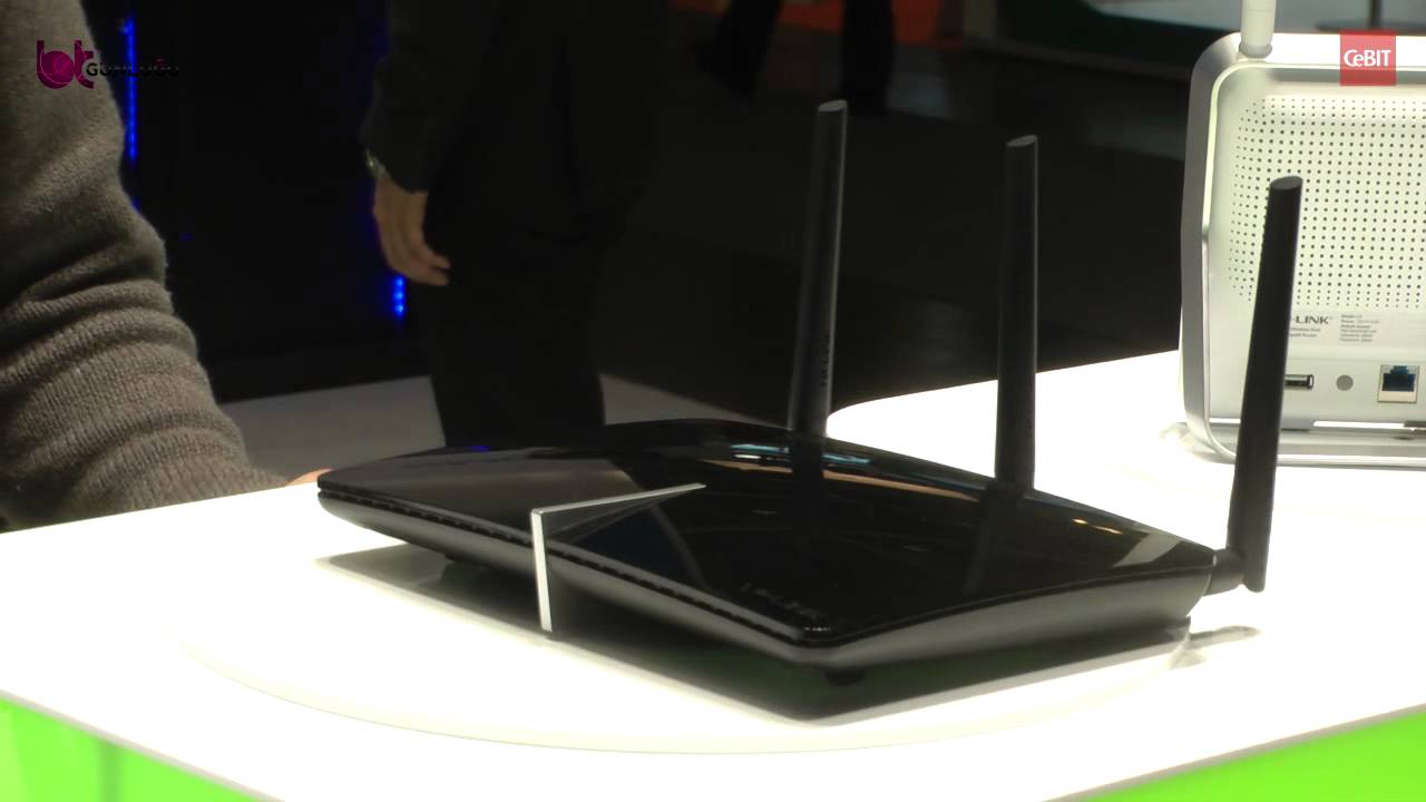 CeBIT 2014 Özel: TP-Link Archer D7 AC1750 - YouTube