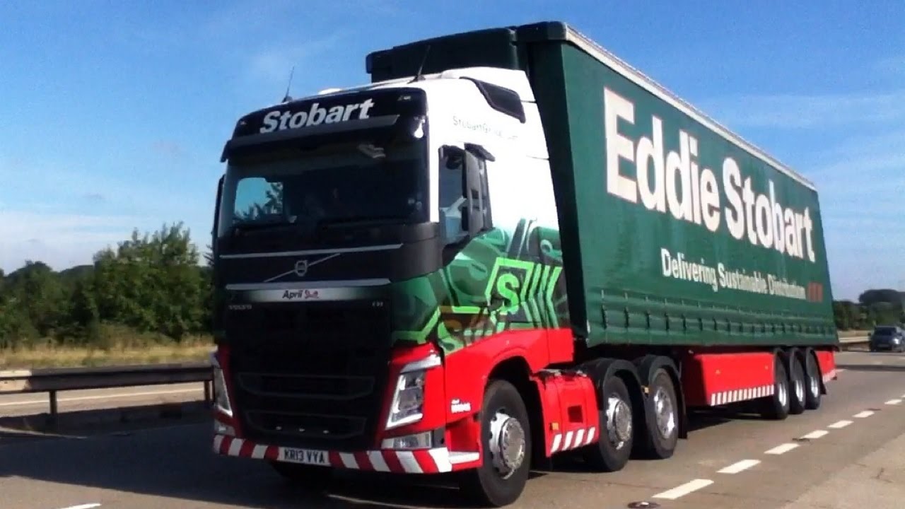 Eddie Stobart - April @ A11 Barton Mills - YouTube