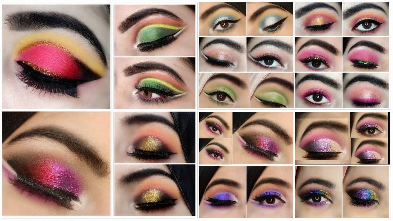 14 Amazing eye makeup tutorial for beginners😍| the beautician - YouTube