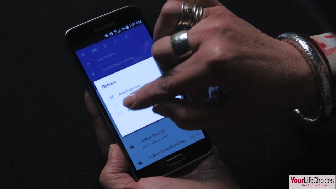 Using your smartphone to navigate - YouTube