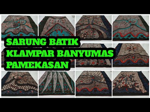 sarung batik tulis klampar banyumas pamekasan madura
