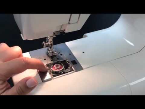 Bobbin Threading on the Janome Schoolmate - YouTube
