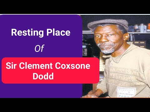 The Grave of Clement 'Coxsone' Dodd | Jamaican record producer - YouTube
