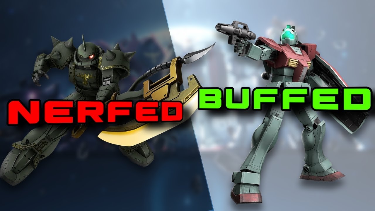 Gundam Evolution First Balance Patch Overview! - YouTube