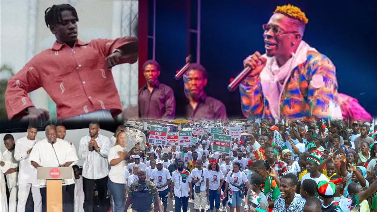 Shatta Wale,King Paluta Massive Performing at Dr.Vanderpuije & Mahama ...