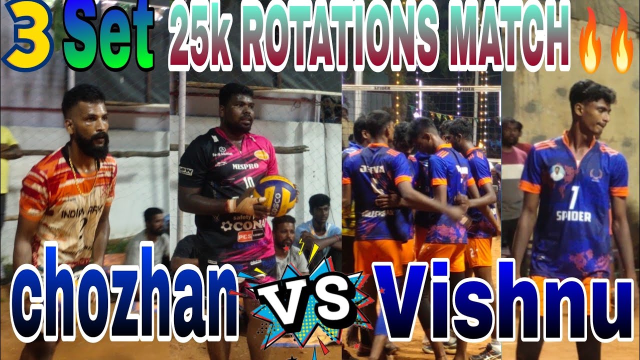 3-set spider 🆚 chozhan|big sound audience| Vishnu vs prithiv🔥 ...