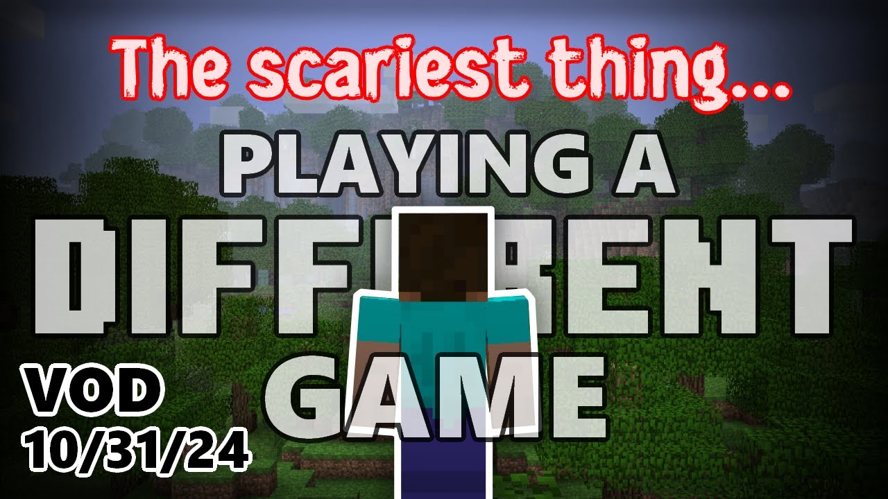 Halloween Stream - Playing Old Minecraft for the First Time - YouTube