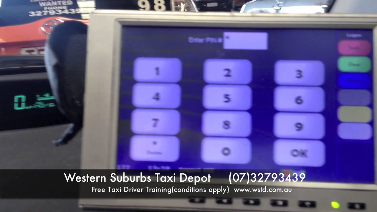 Start of Shift Taxi Login - YouTube
