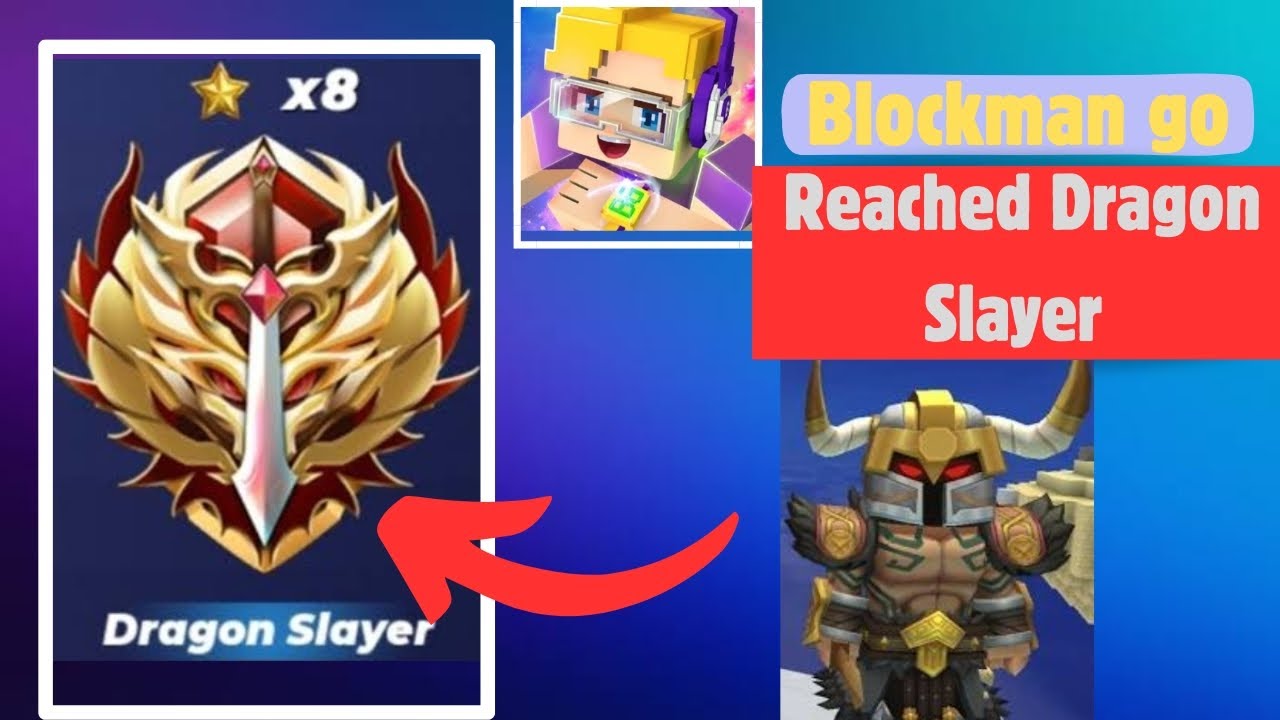 I reached Dragon Slayer in Blockman go #viral video|Blockman go#Hifi ...