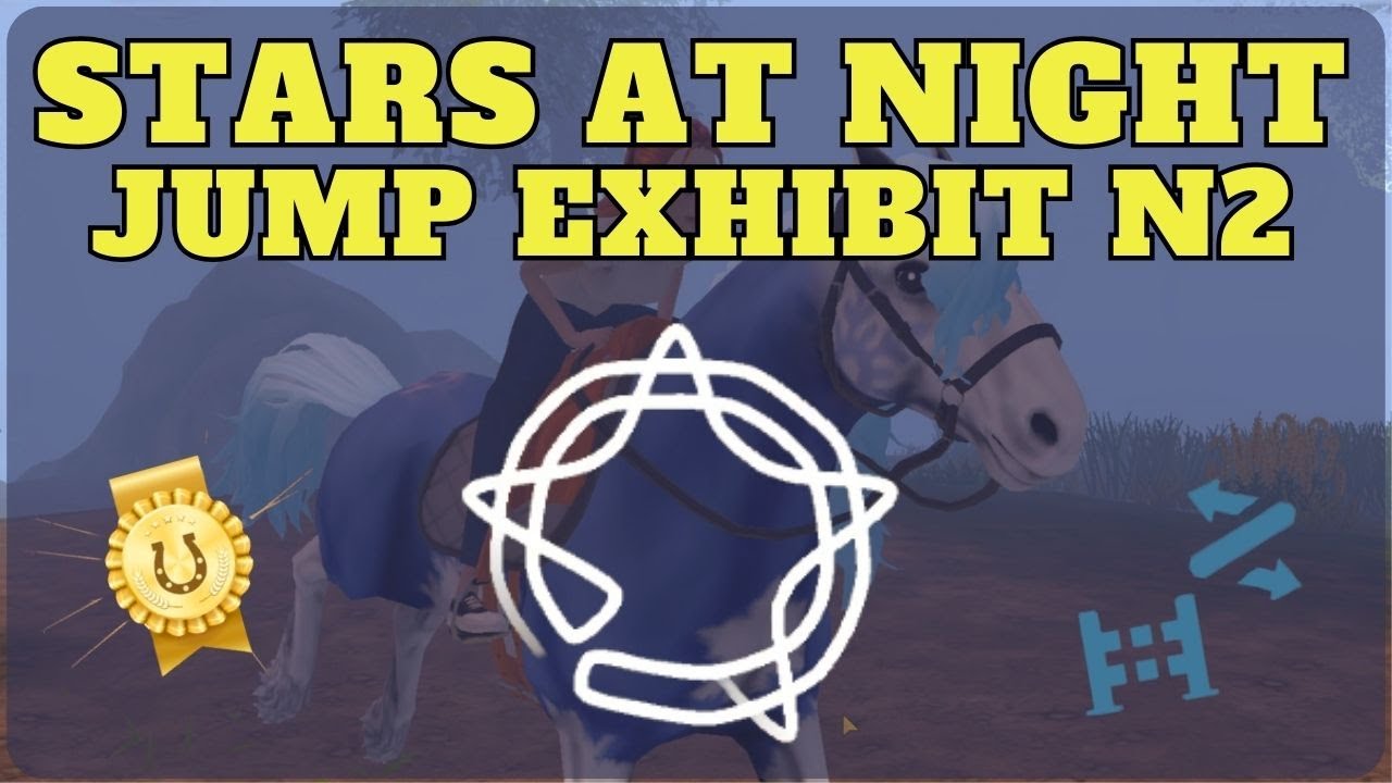 🟣Stars at Night Jump Exhibit N2 | Star Equestrian Show Jumping - YouTube