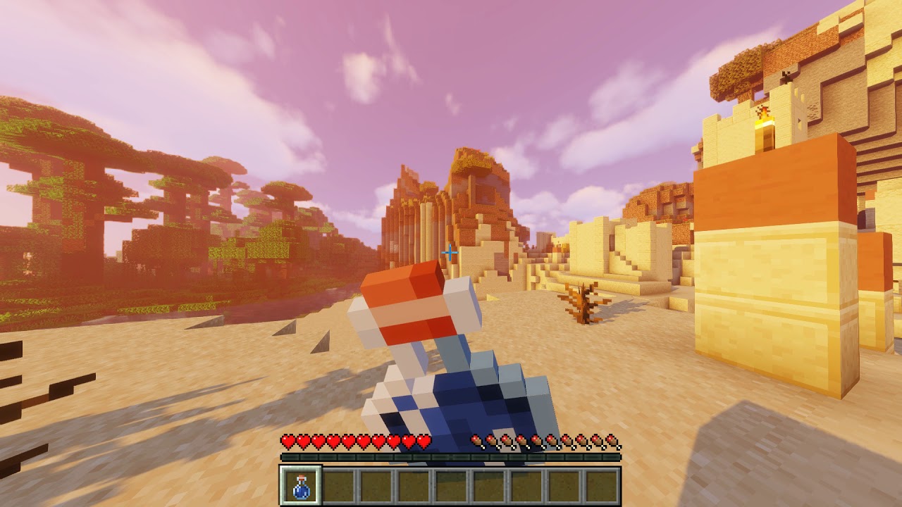 Steve Drinks Water in Minecraft #2 - YouTube