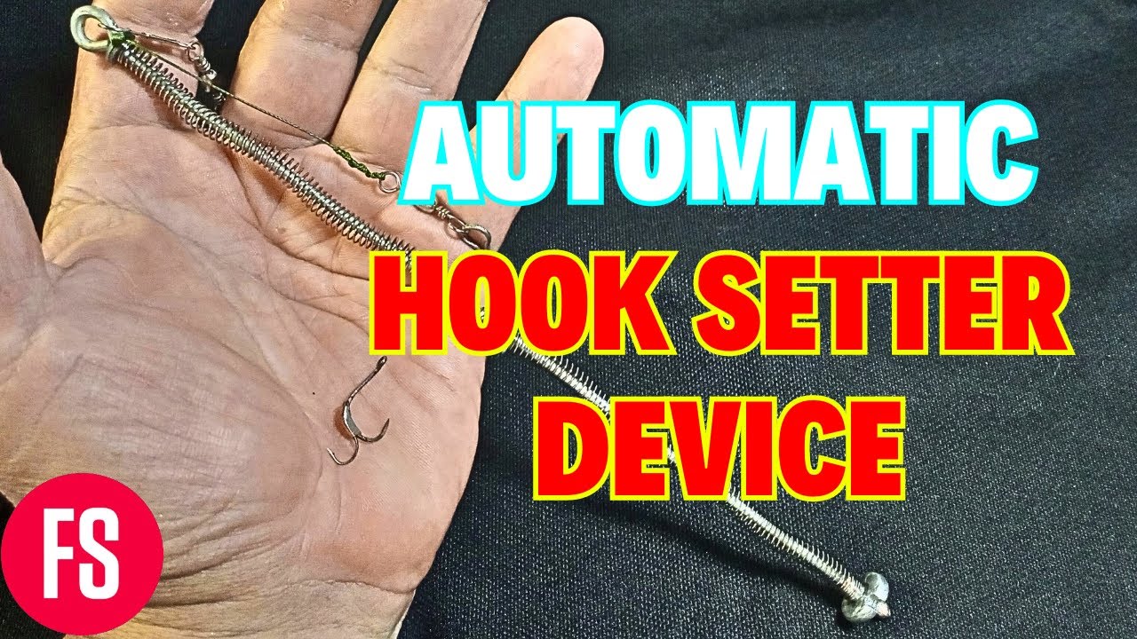 Automatic Hook Setter Device - ( The Easiest Way to Catch Fish ...