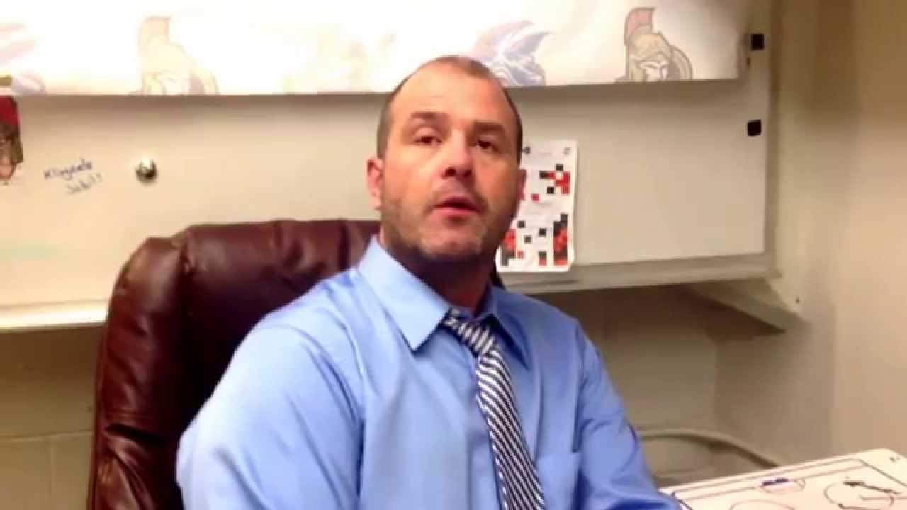 Elmira Jackals Post-Game with Head Coach Dwight Mullins 4-4-14 - YouTube