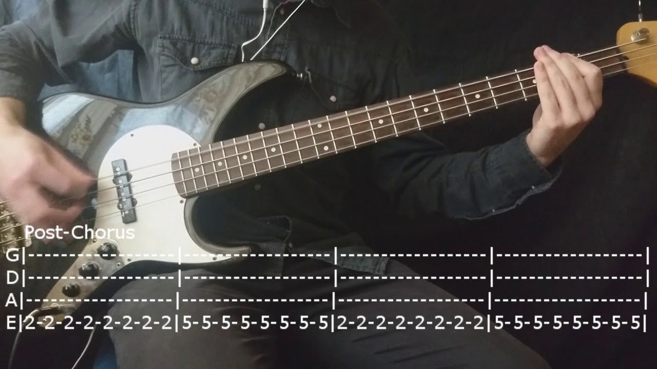 Bush - Machinehead Bass Cover (Tabs) - YouTube