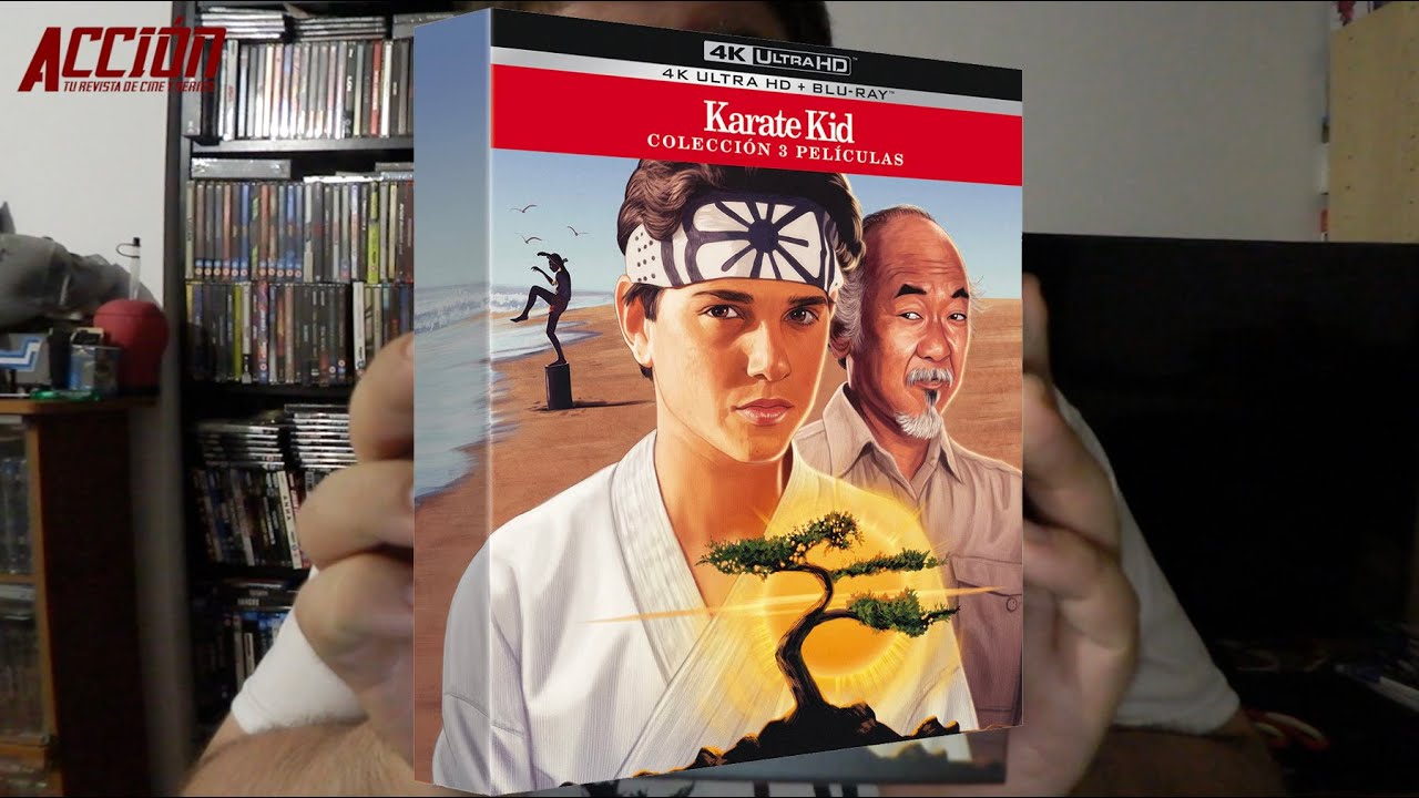 KARATE KID PACK 1-3 (Ed. Slipcase) (4K UHD + Blu-ray) - Unboxing y ...