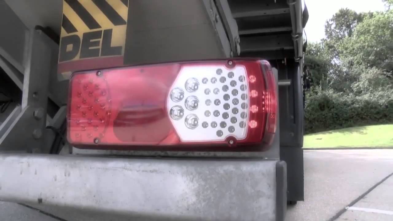 6. DAF LF Exterior light controls - YouTube