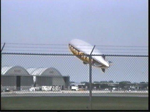 Goodyear Blimp Take Off - YouTube