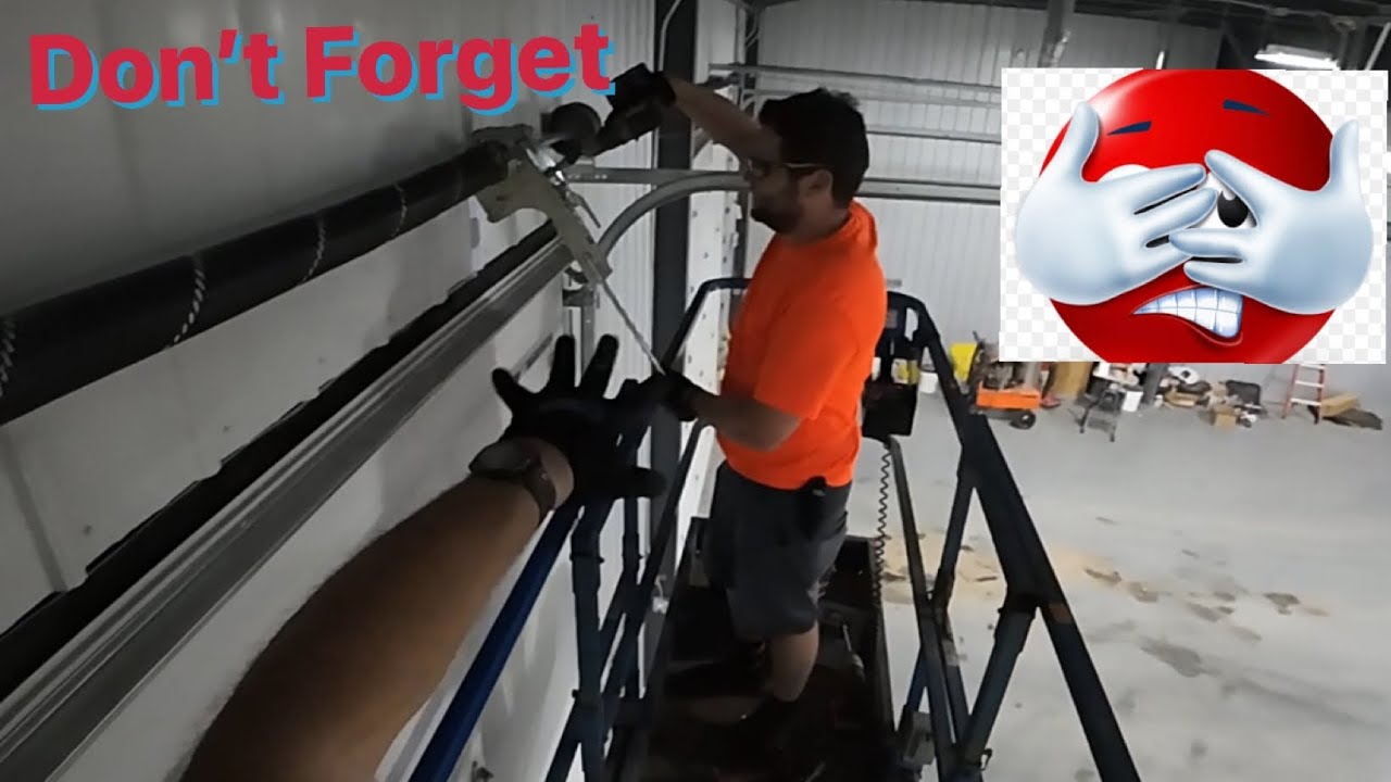 Spring Turner - Winding Commercial Garage Door Springs - YouTube