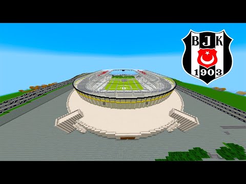 Minecraft - STADIUM - VODAFONE PARK STADYUMU(Beşiktaş JK) + DOWNLOAD #keşfet #minecraft #stadyum