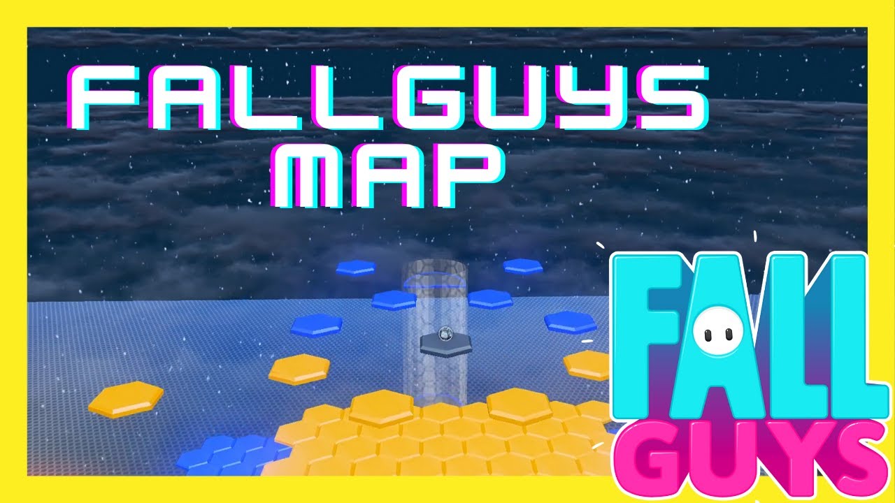 Fall Guys in Rocket League | Hex-A-Gone Workshop Map! - YouTube