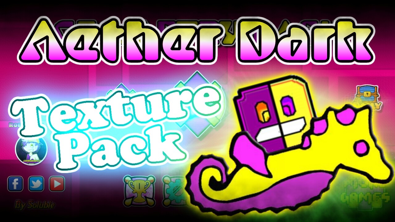 Aether Dark Texture Pack | Geometry Dash 2.1 | Android & Steam | Feat ...