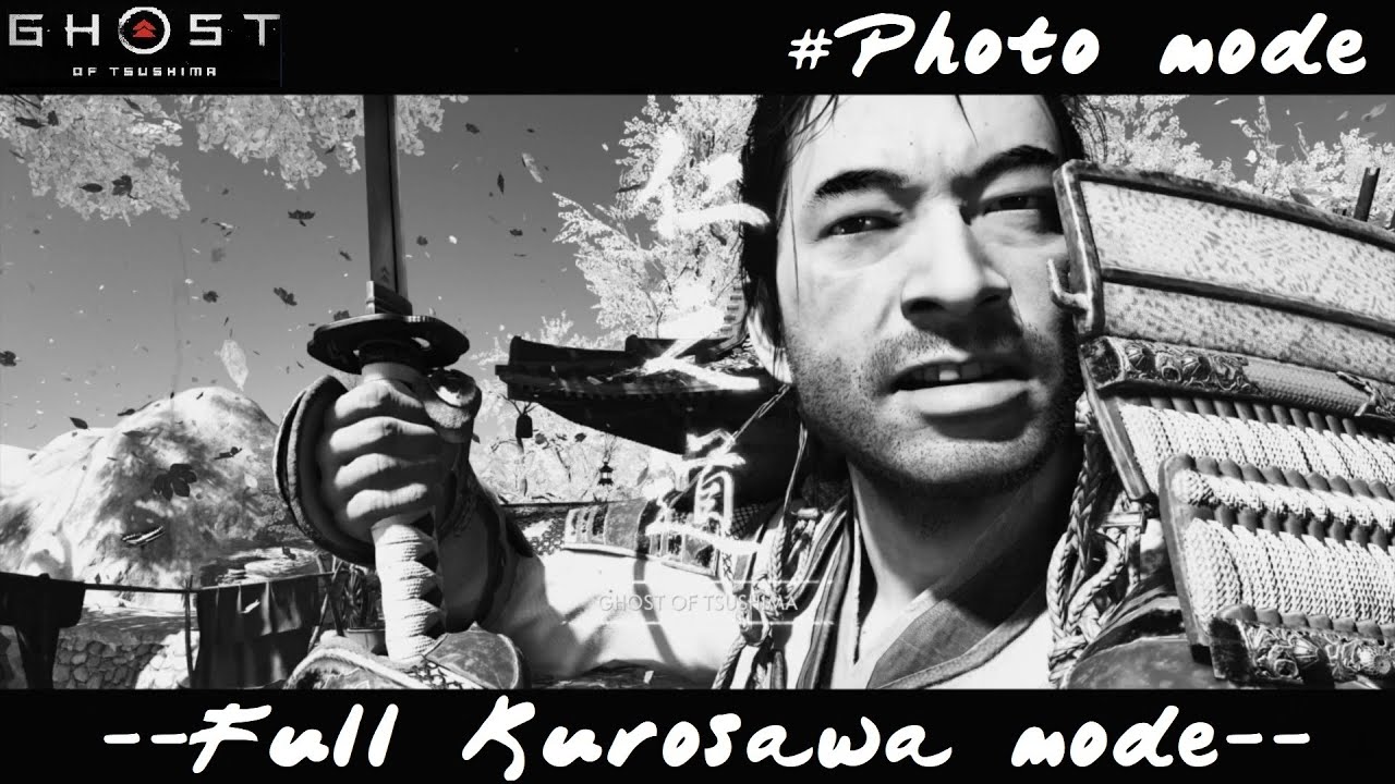 #12 Full Kurosawa mode (Photo mode) | Ghost of Tsushima - YouTube