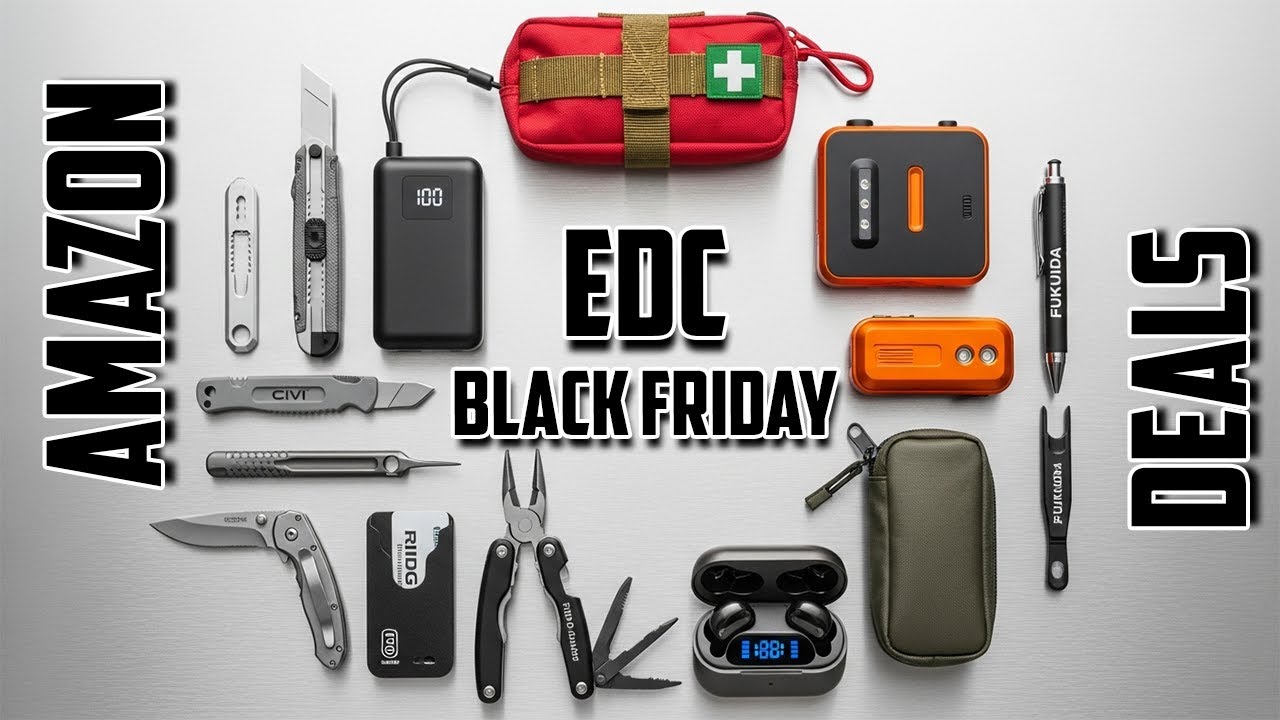 20 INSANE EDC Gadgets on Amazon BLACK FRIDAY SALE | Prices DROPPED ...