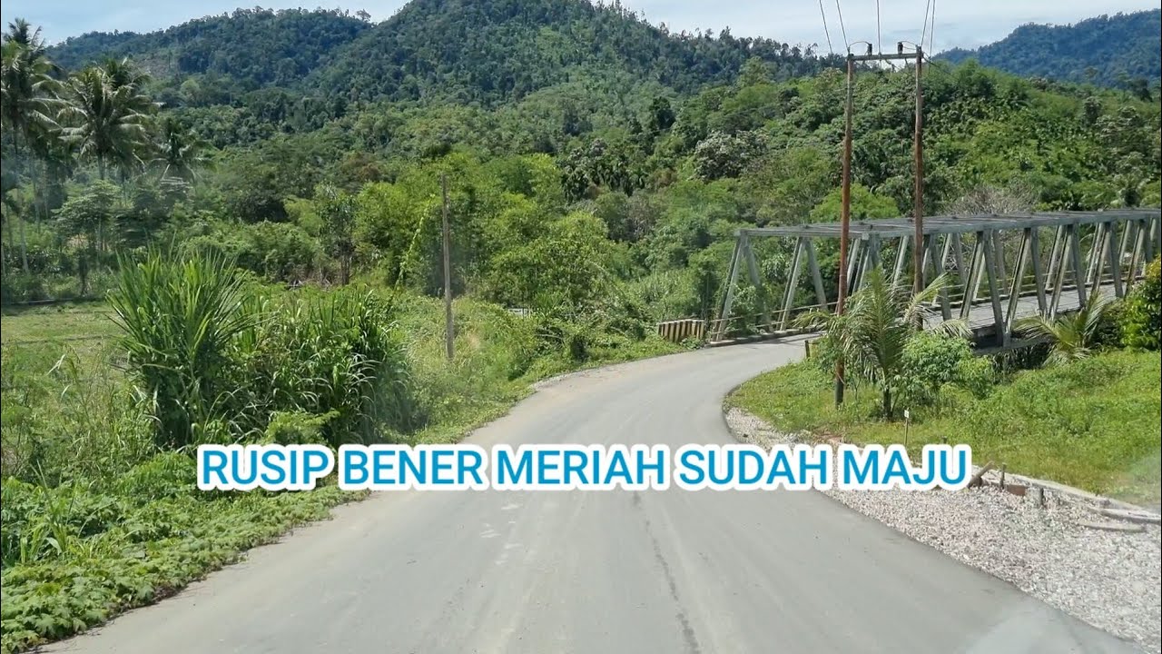wow !! kondisi terkini jalan rusip samar kilang sudah seperti jalan ...